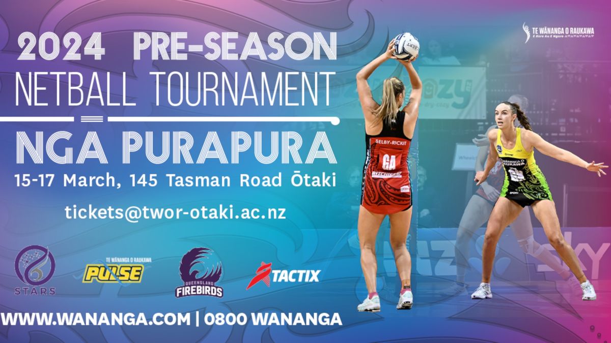 Watch Pre-Season Netball Tournament 2024 | MĀORI+ | Whakaata Māori